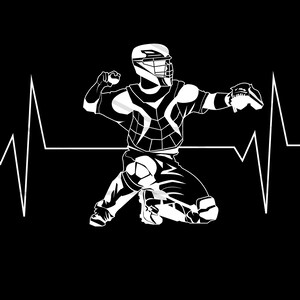 Baseball Catcher Svg Softball Catcher Svg Sublimation Print - Etsy