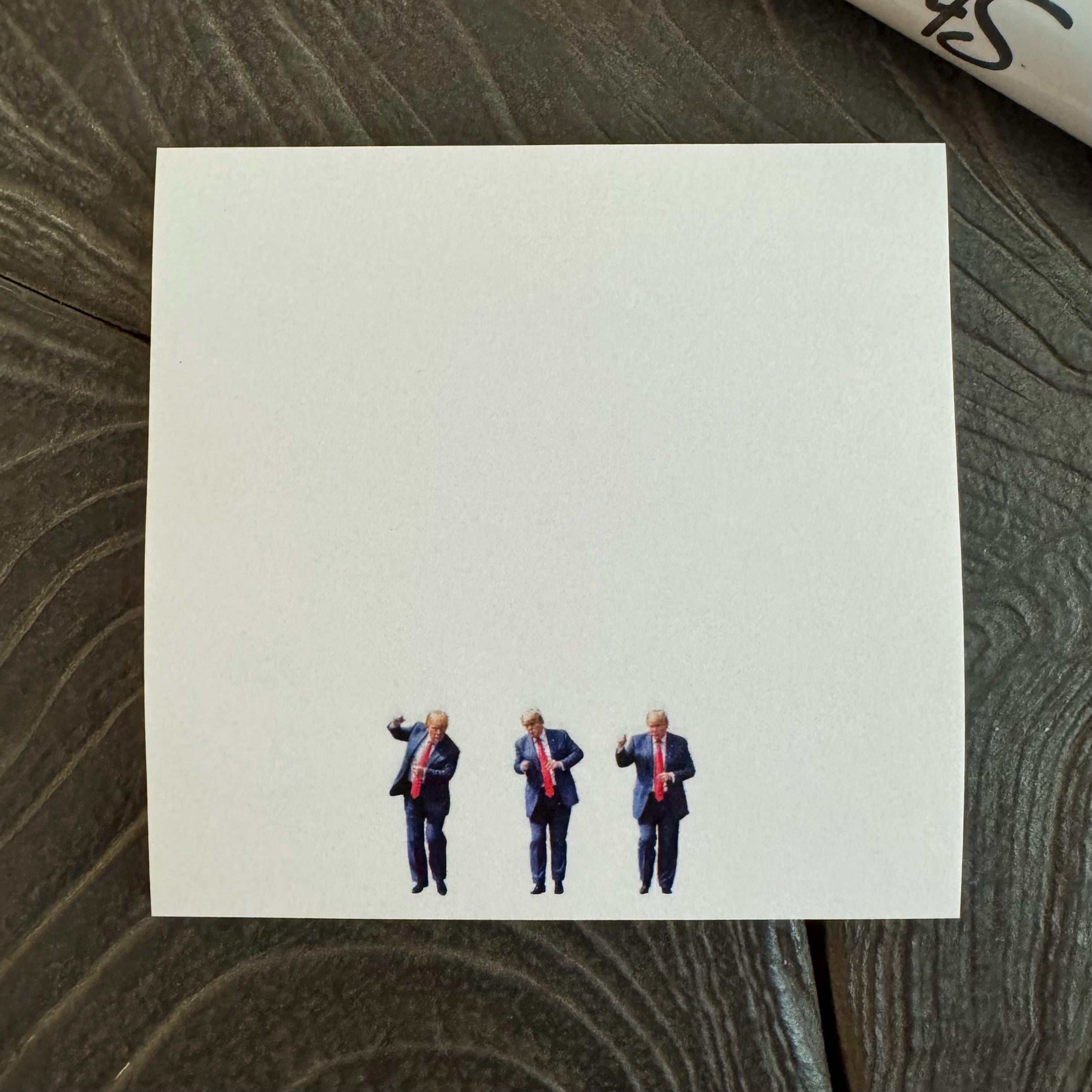 Funny Post-it Notes® | Trump Dance | Funny Sticky Notes | Note Pad ...