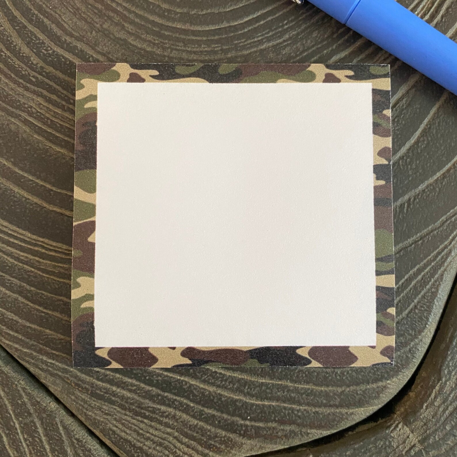 Camo Post-it Notes® | Camouflage Stationary | Sticky Notes | Note Pad ...