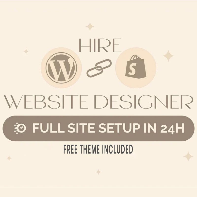 Shopify Website Templates - Etsy