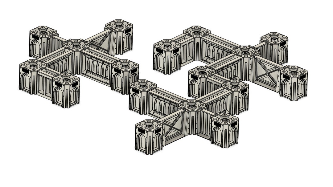 3D Printable Zone Mortalis Compatible Terrain - Etsy