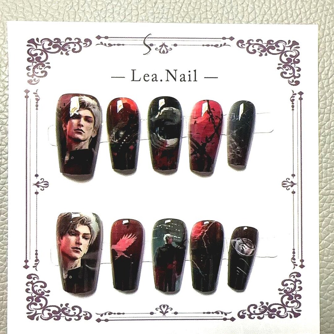 Love and Deepspace Sylus/xavier/zayne/rafayel Press on Nails/anime Art ...