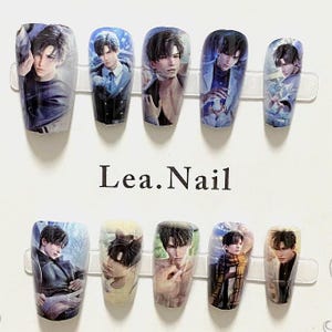 Love and Deepspace Sylus/xavier/zayne/rafayel Press on Nails/anime Art ...