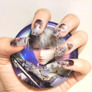 Love and Deepspace Sylus/xavier/zayne/rafayel Press on Nails/anime Art ...