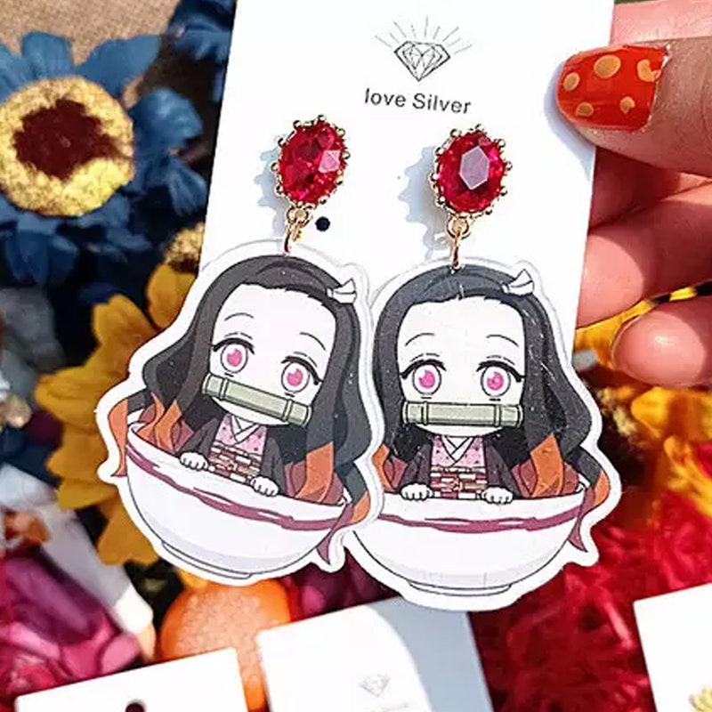 Anime Earrings - Etsy