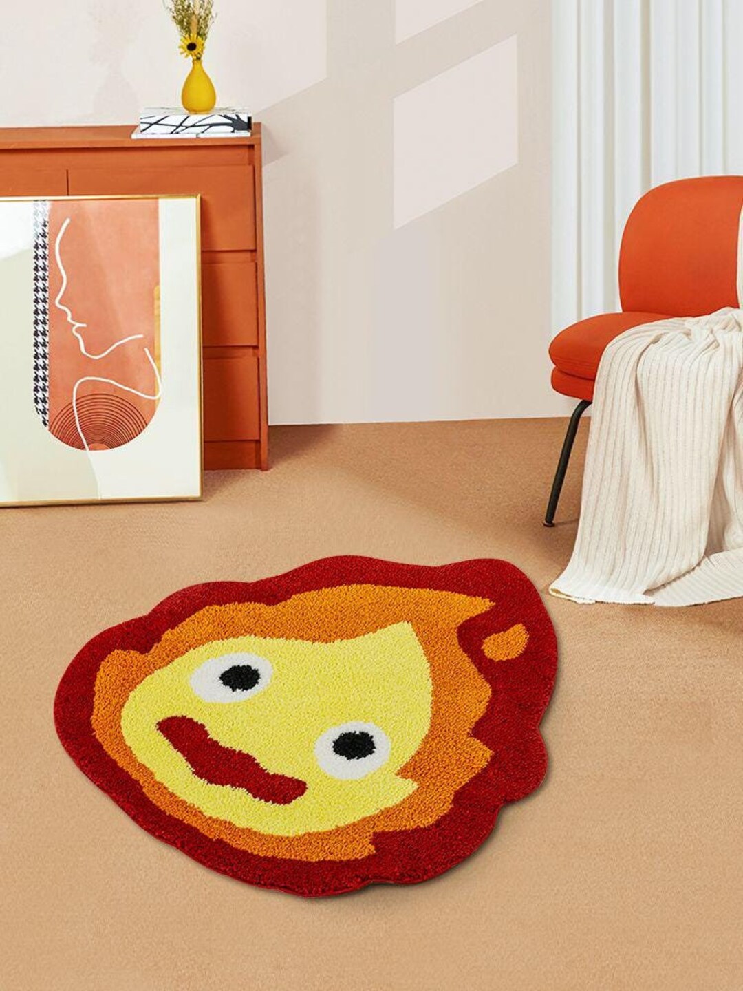 Howl's Moving Castle Calcifer Handmade Jelly Slime Squishes Stress ...