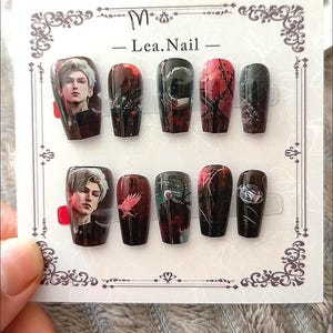 Love and Deepspace Sylus/xavier/zayne/rafayel Press on Nails/anime Art ...