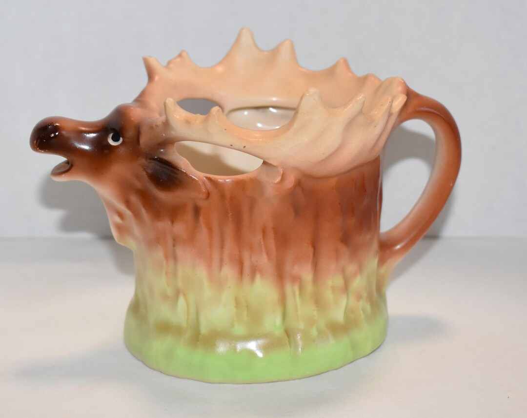 Vintage Moose Pitcher/creamer, Quite Adorable - Etsy