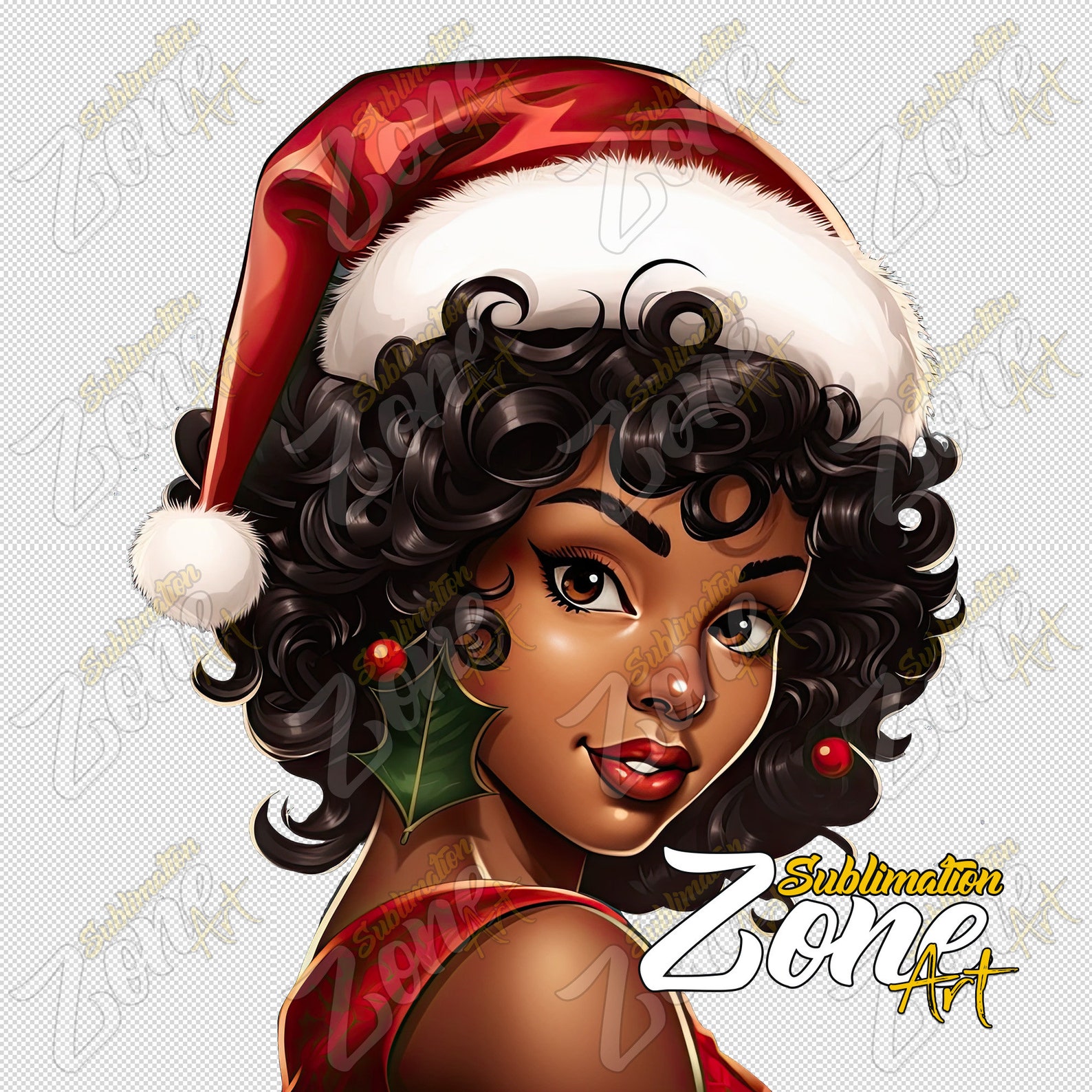 Christmas Bella 23.1 - PNG Sublimation Design - Digital Character ...