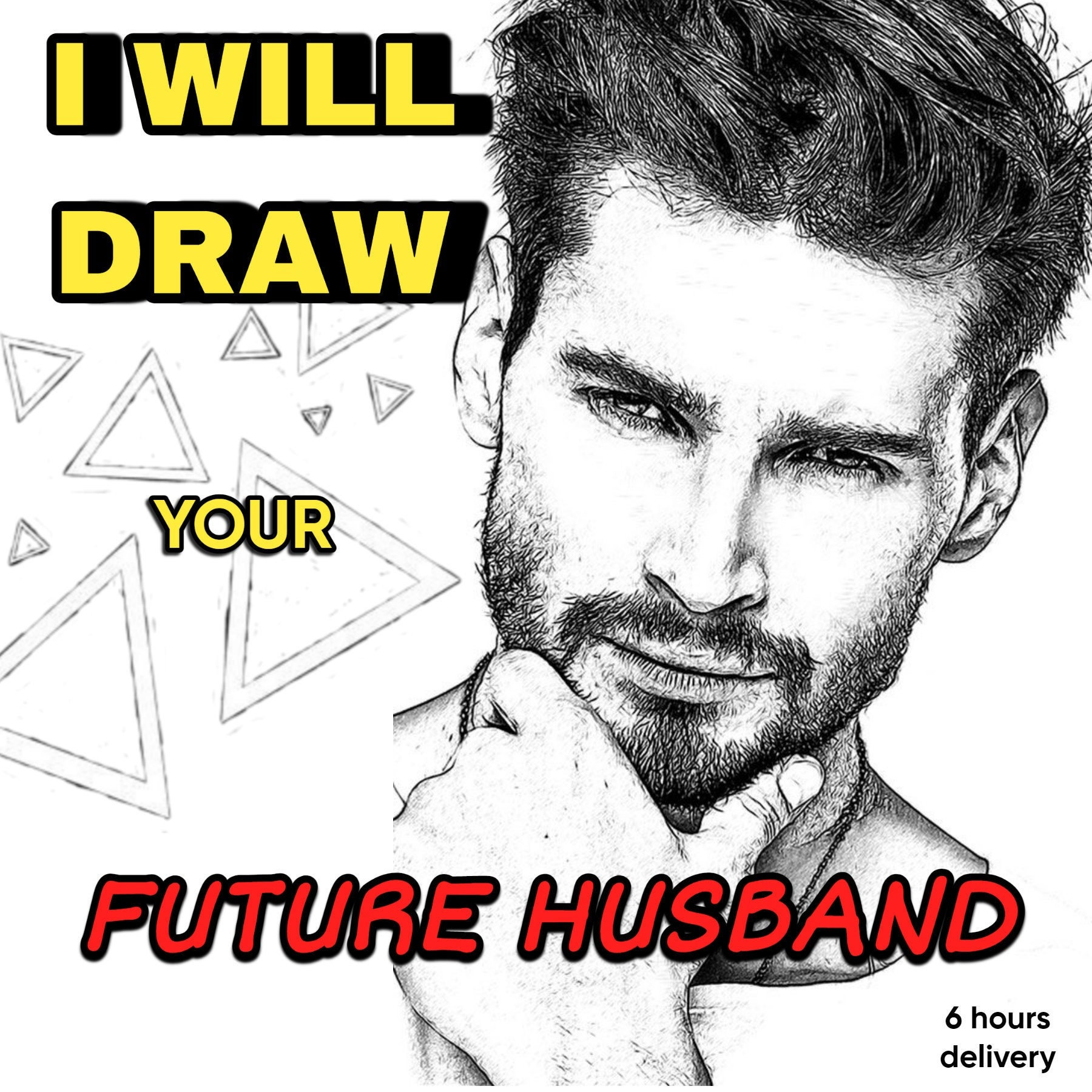 Future Husband Drawing, I Will Draw Your Soulmate, Psychic Drawing ...