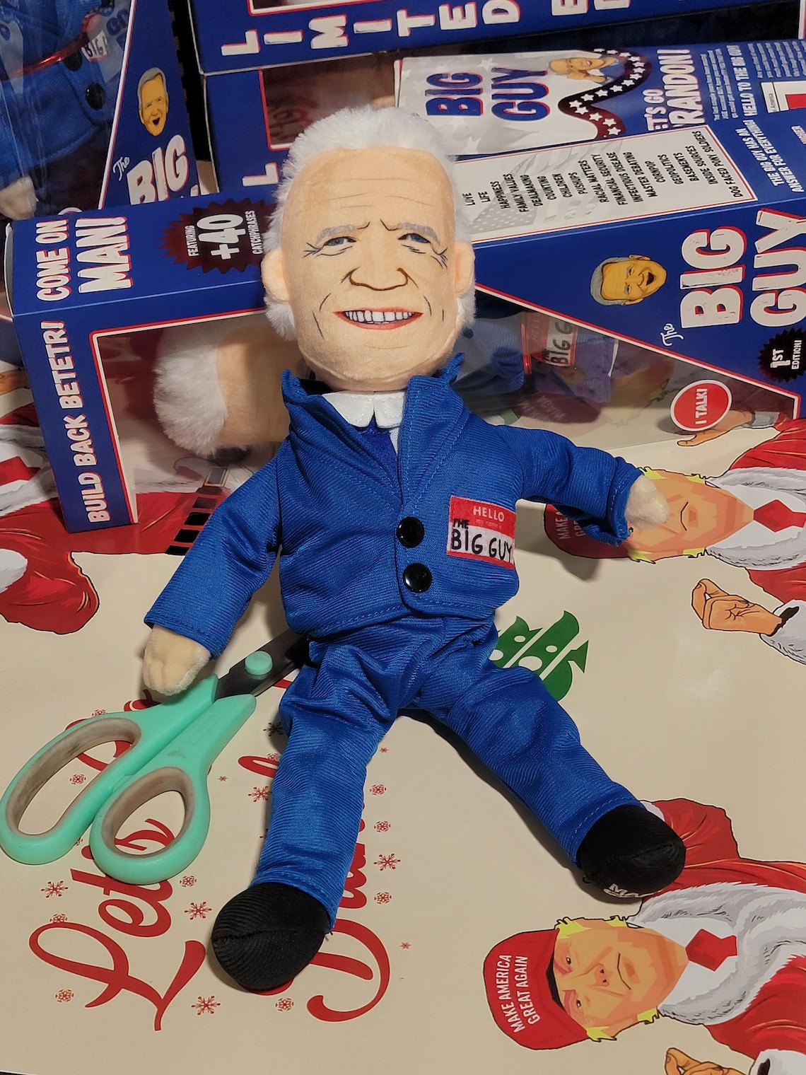 The Big Guy - Funny Joe Biden Doll - Etsy
