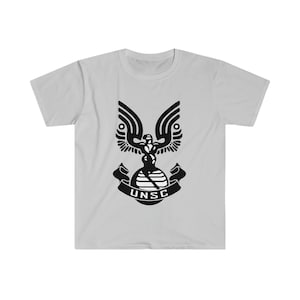 Halo UNSC Tshirt - Etsy