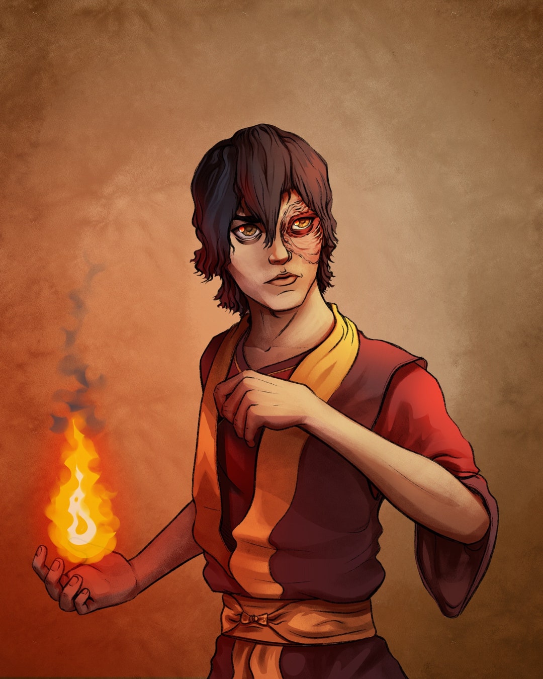 ATLA BENDER PORTRAIT - Etsy