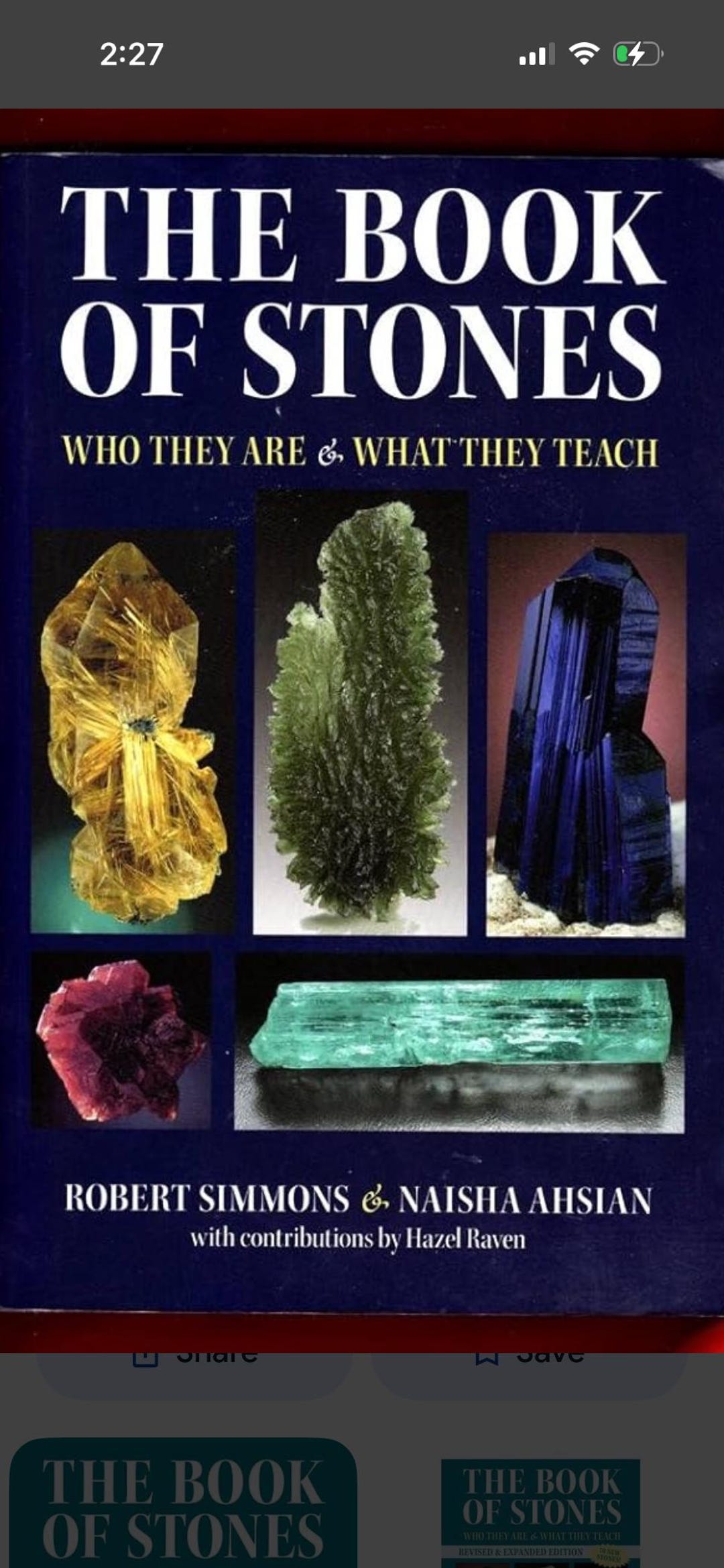 Book of Stones : Who They Are and What They Teach - Etsy