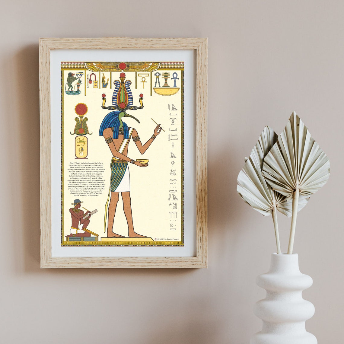 Tehuti thoth Kemetic Neter, Ancient Egyptian God of Education ...