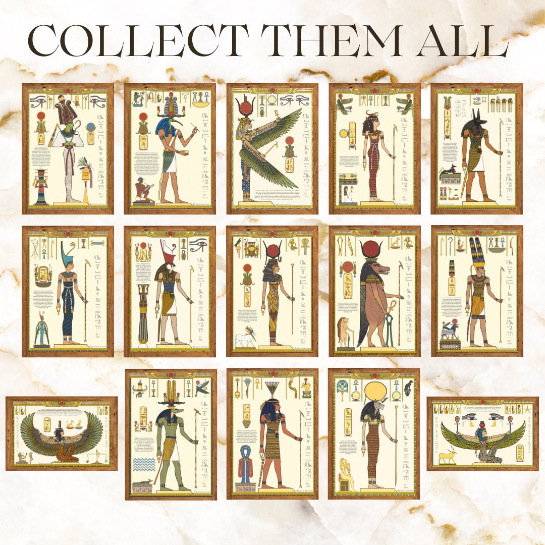 Ma'at mahata Ancient Egyptian Neter goddess Poster, Kemetic Zodiac Sign ...