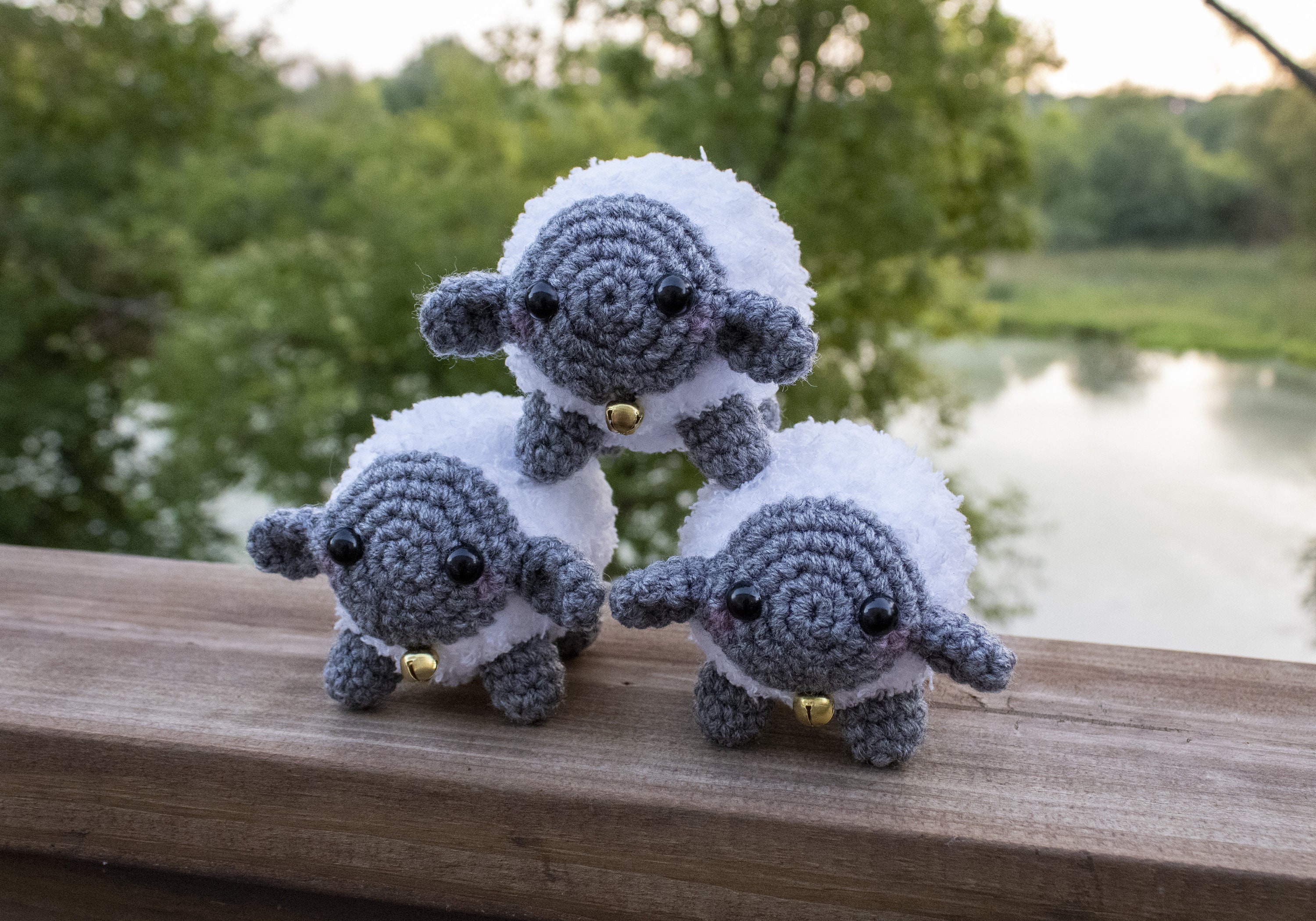 Hand Crochet Lamb Stuffed Animal Plush - Etsy