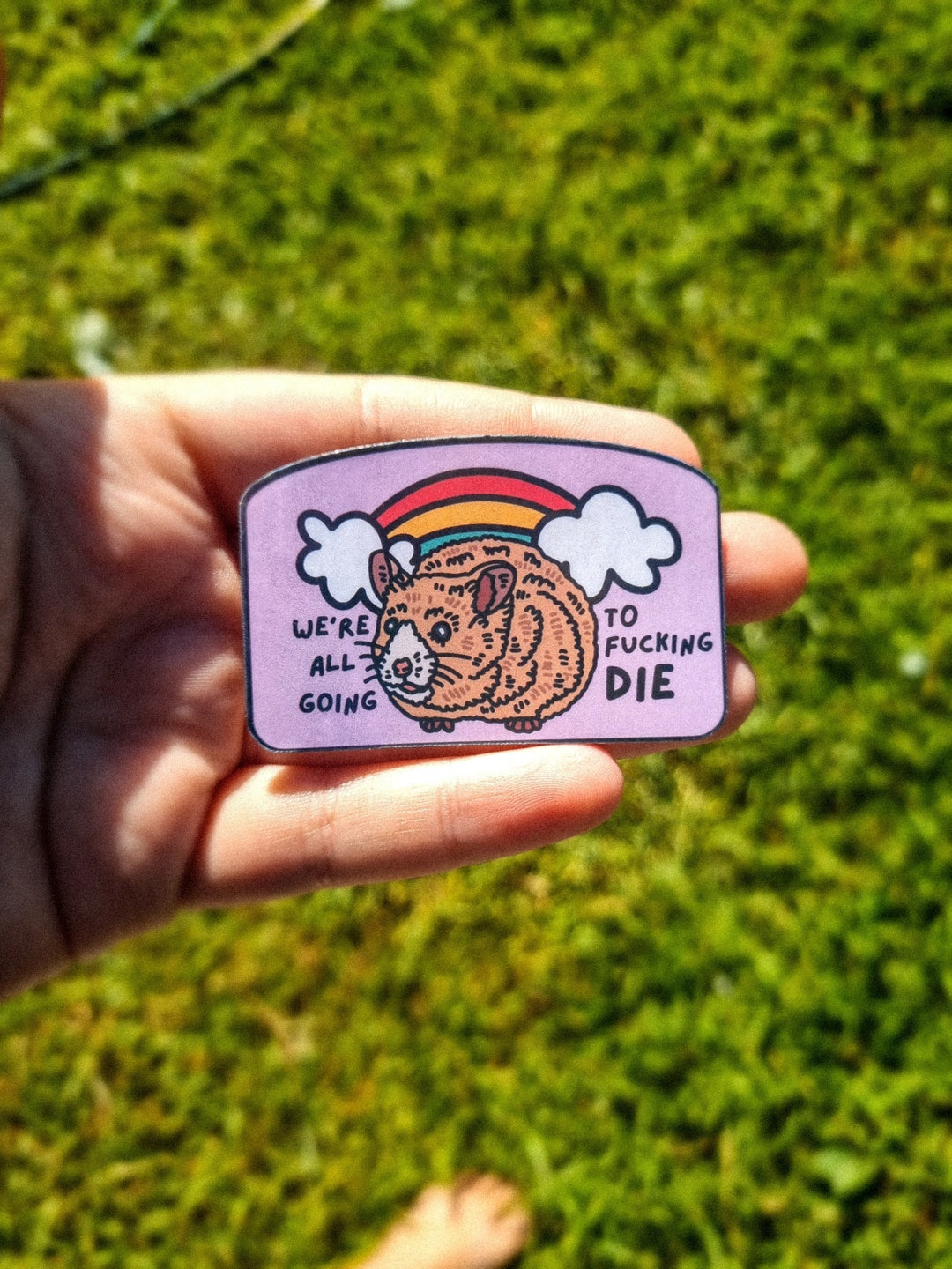 We're All Going to Die Sticker Adult Humour Dark Humour Funny Sticker ...