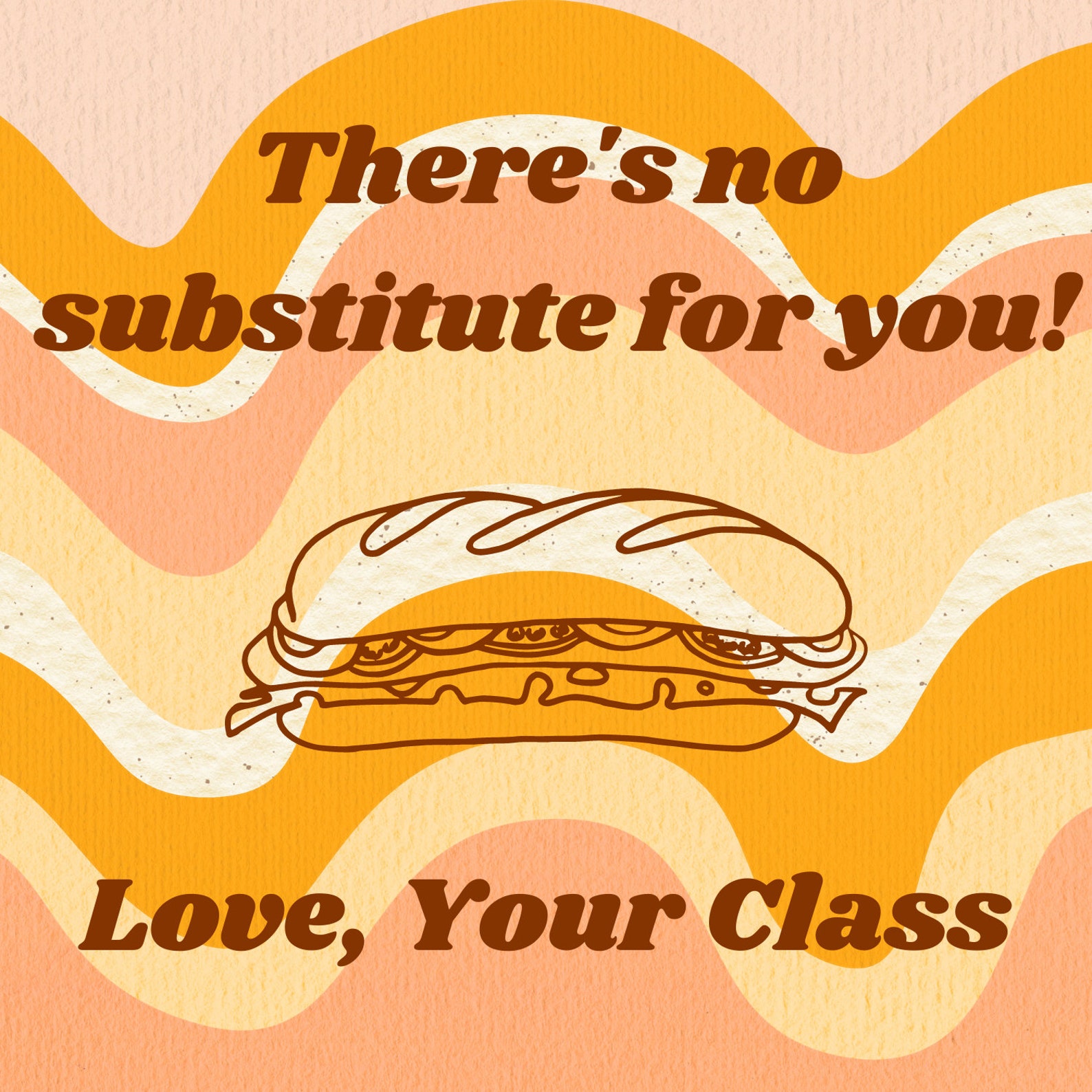 Retro Teacher Appreciation Week Cards - Etsy