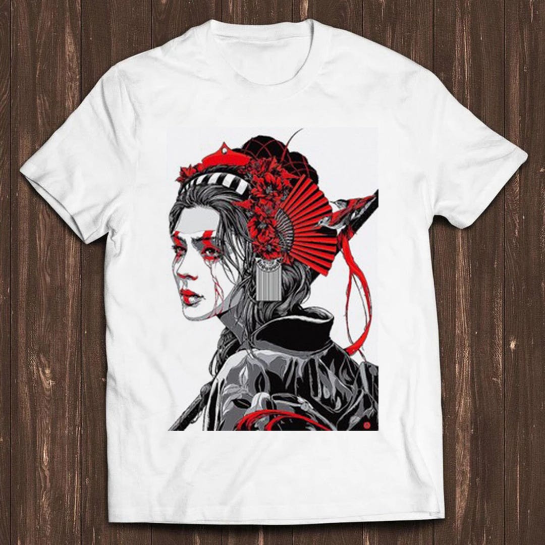 Mecha Geisha Japanese Art Drawing Cult Movie Japan Meme Gamer Samurai ...