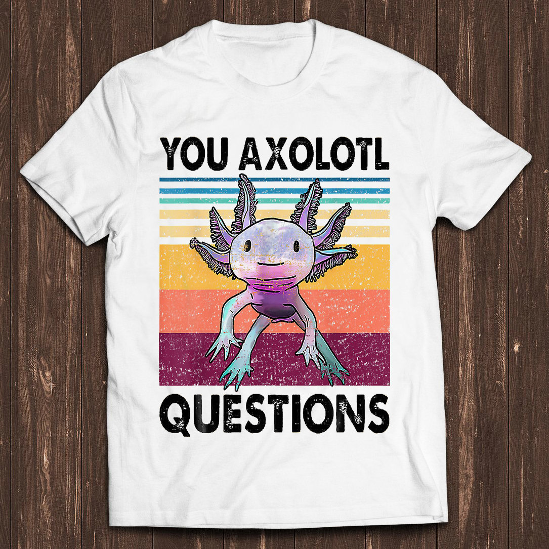 You Axolotl Questions DND Online Funny Movie Unisex Gamer Cult - Etsy
