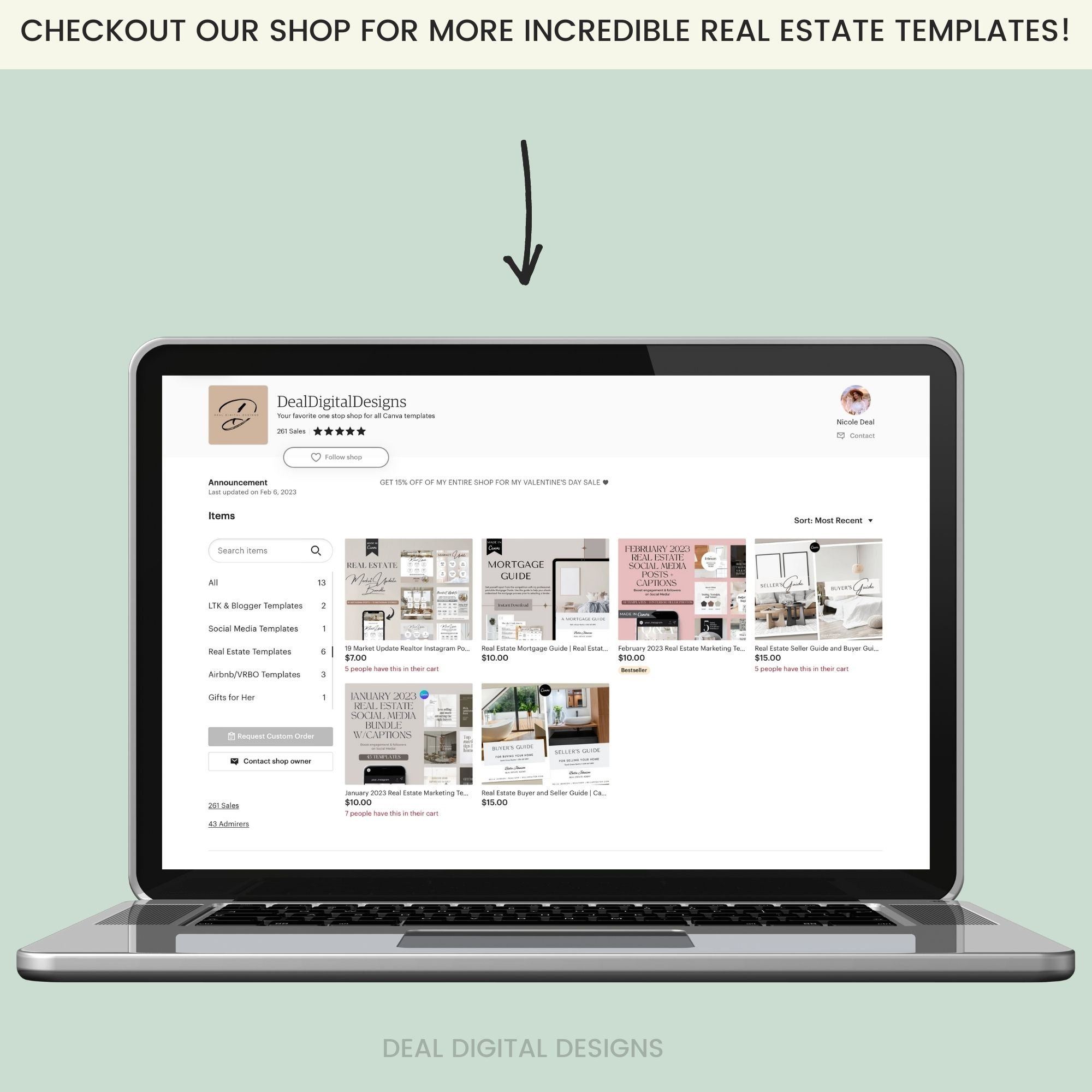 March Real Estate Marketing Templates With Matching Captions | Canva ...