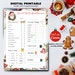 PRINTABLE Secret Santa Gift Exchange Questionnaire, Holiday Gift ...