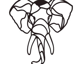 Baby Elephant Svg Cute Elephant Svg Elephant Dxf Sleeping - Etsy