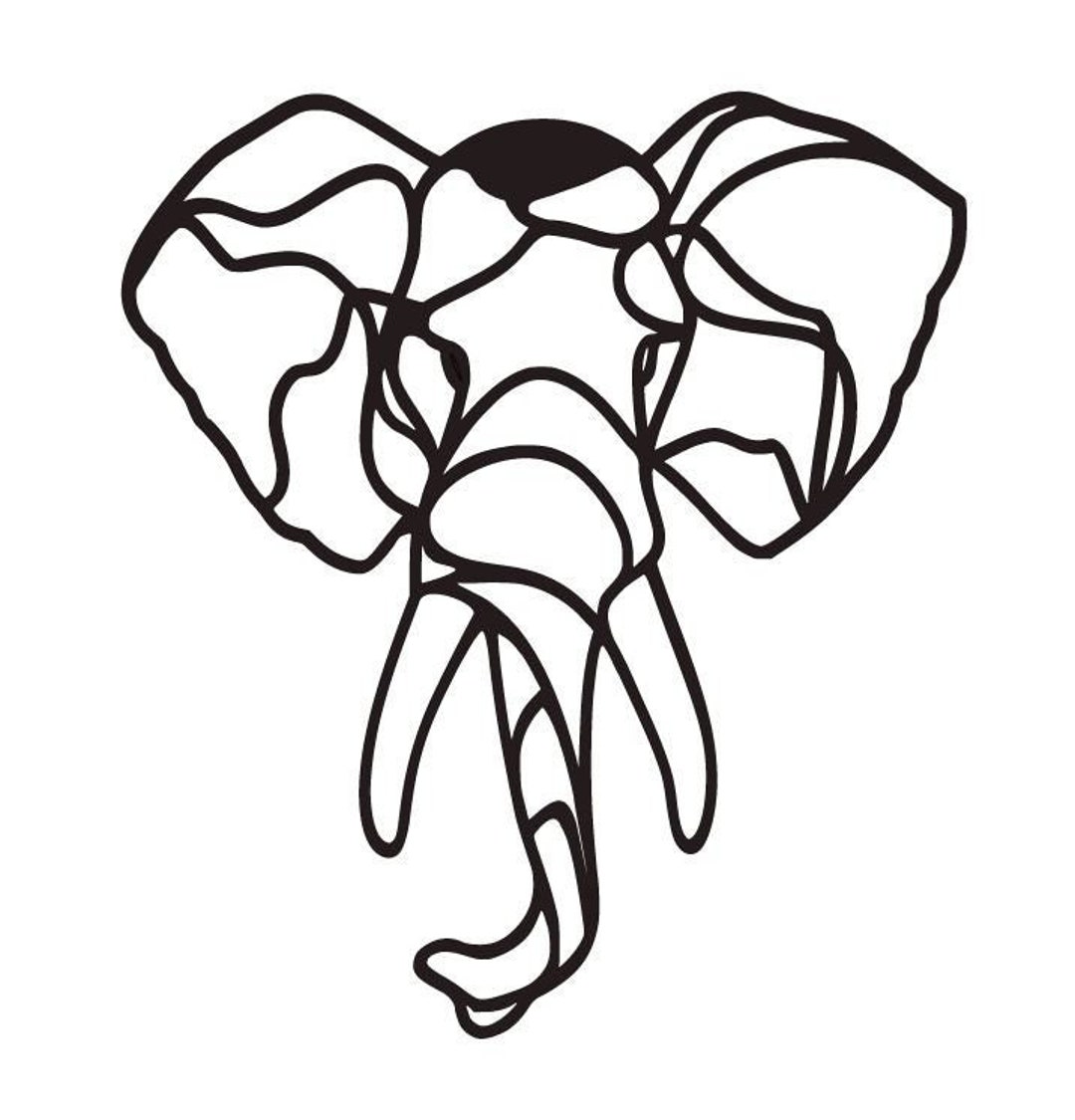 Elephant DXF SVG Plotterdatei - Etsy