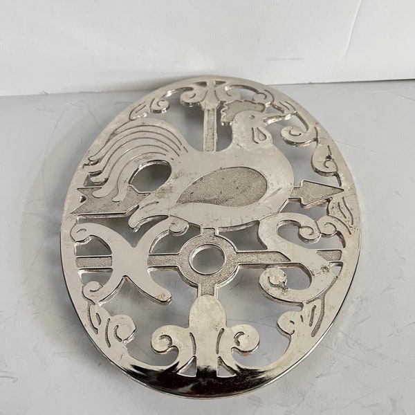 Silver Trivet - Etsy