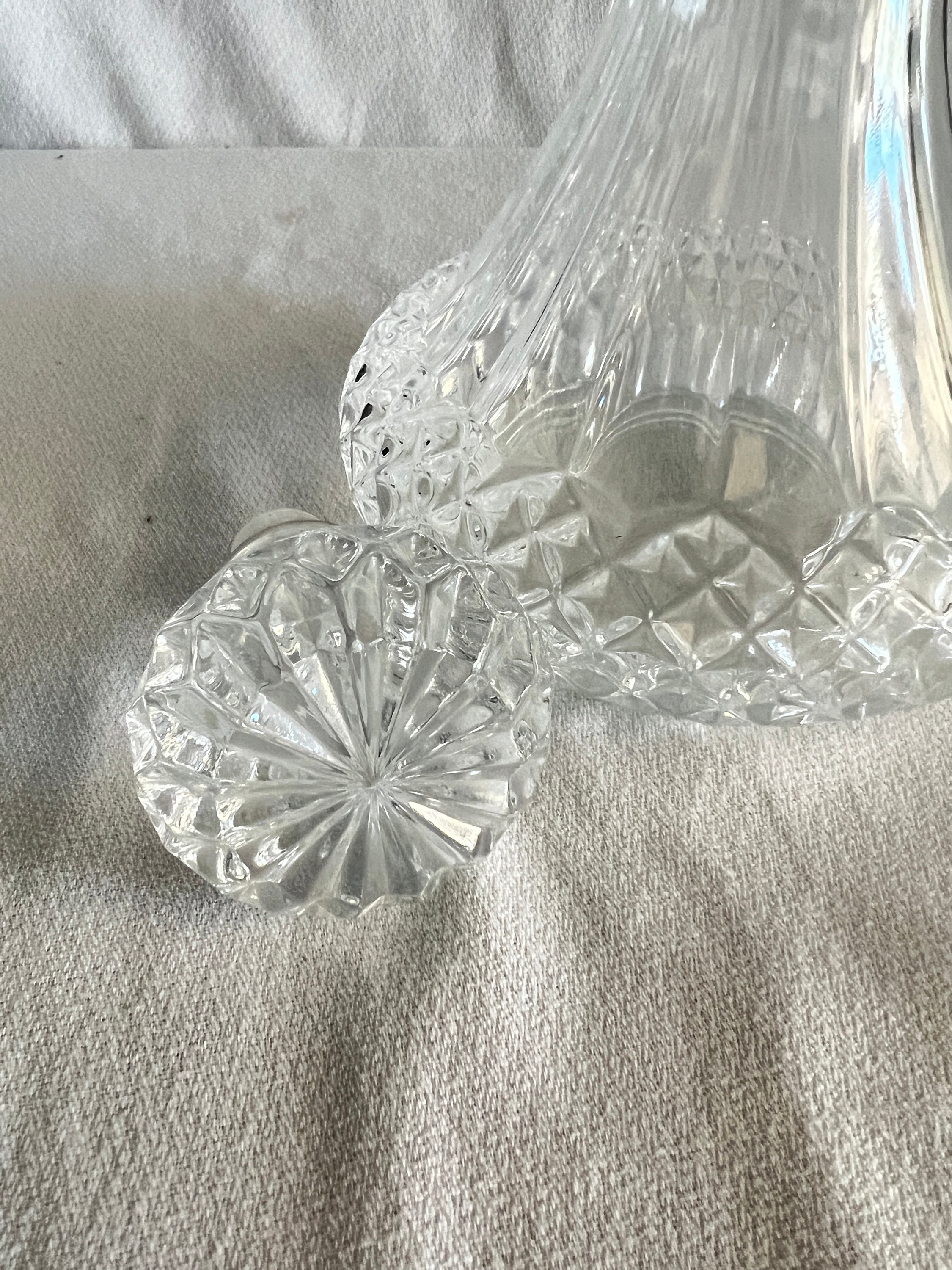 Vintage French Crystal Ships Decanter Captains Ship Crystal - Etsy