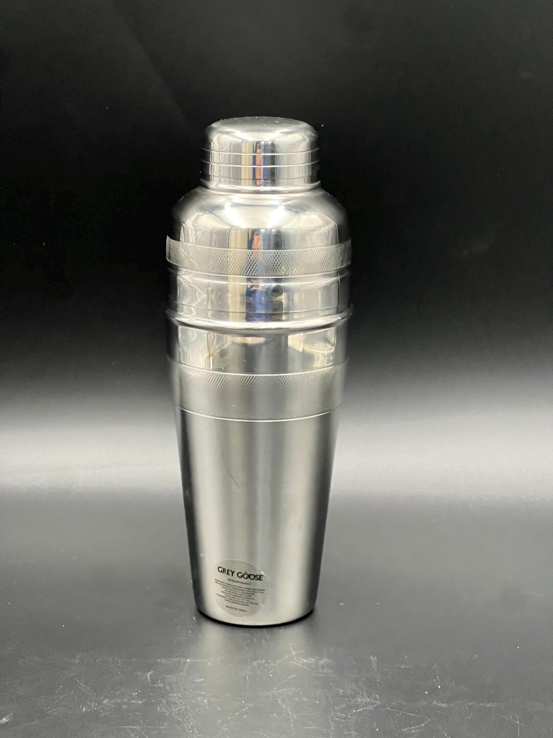 Grey Goose Cocktail Shaker Vintage Barware Mixer Stainless Steel Gift ...