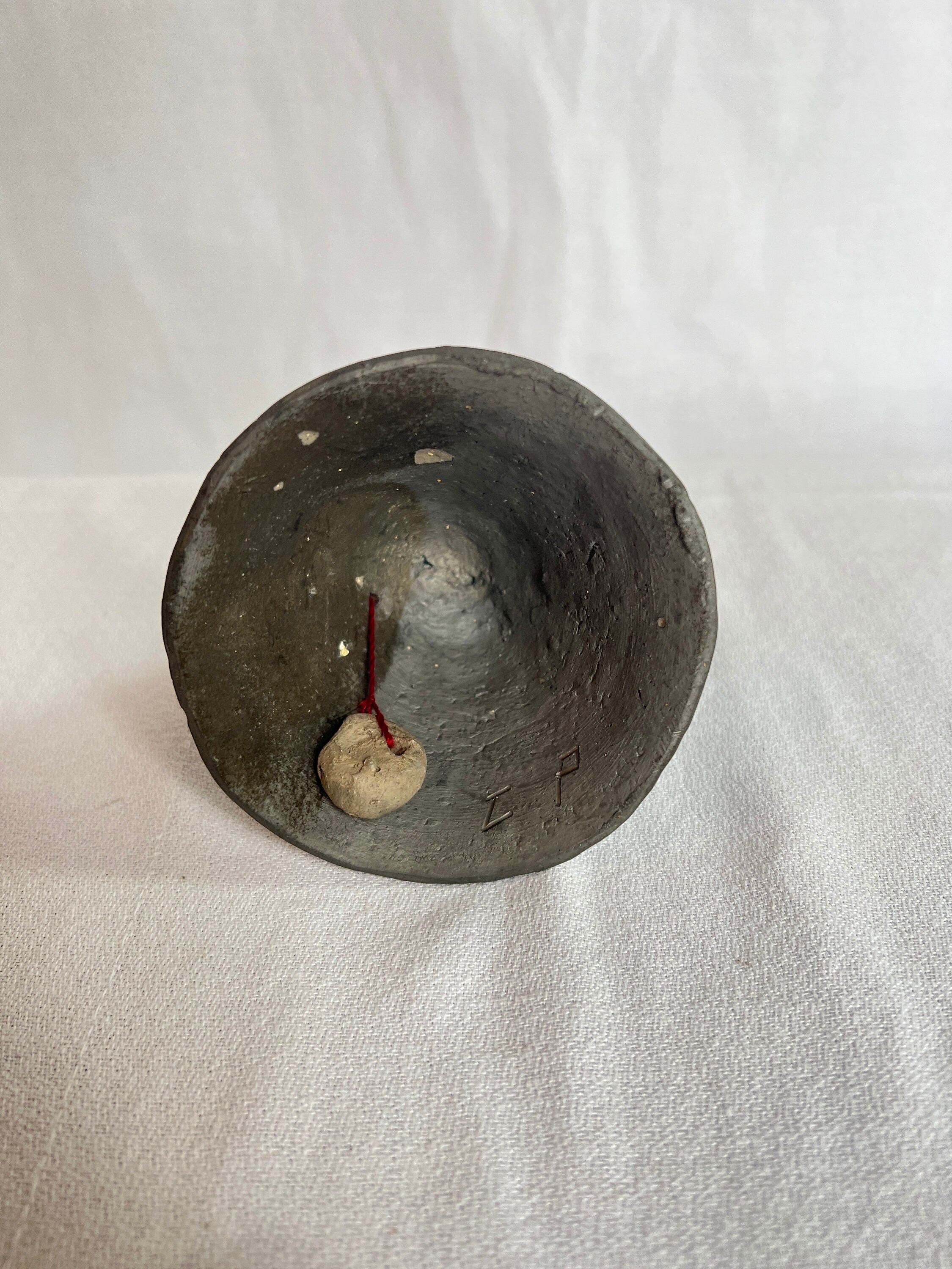 Barro Negro Clay Angel Bells, Mexican Folk Art Black Clay Angel Bells ...