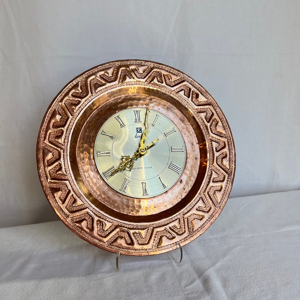 Copper Clock - Etsy