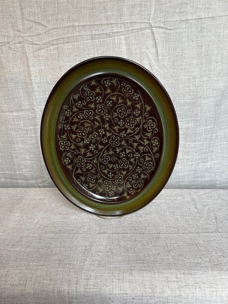 Franciscan Madeira Stoneware, Oval Platter, Made in California, Vintage ...