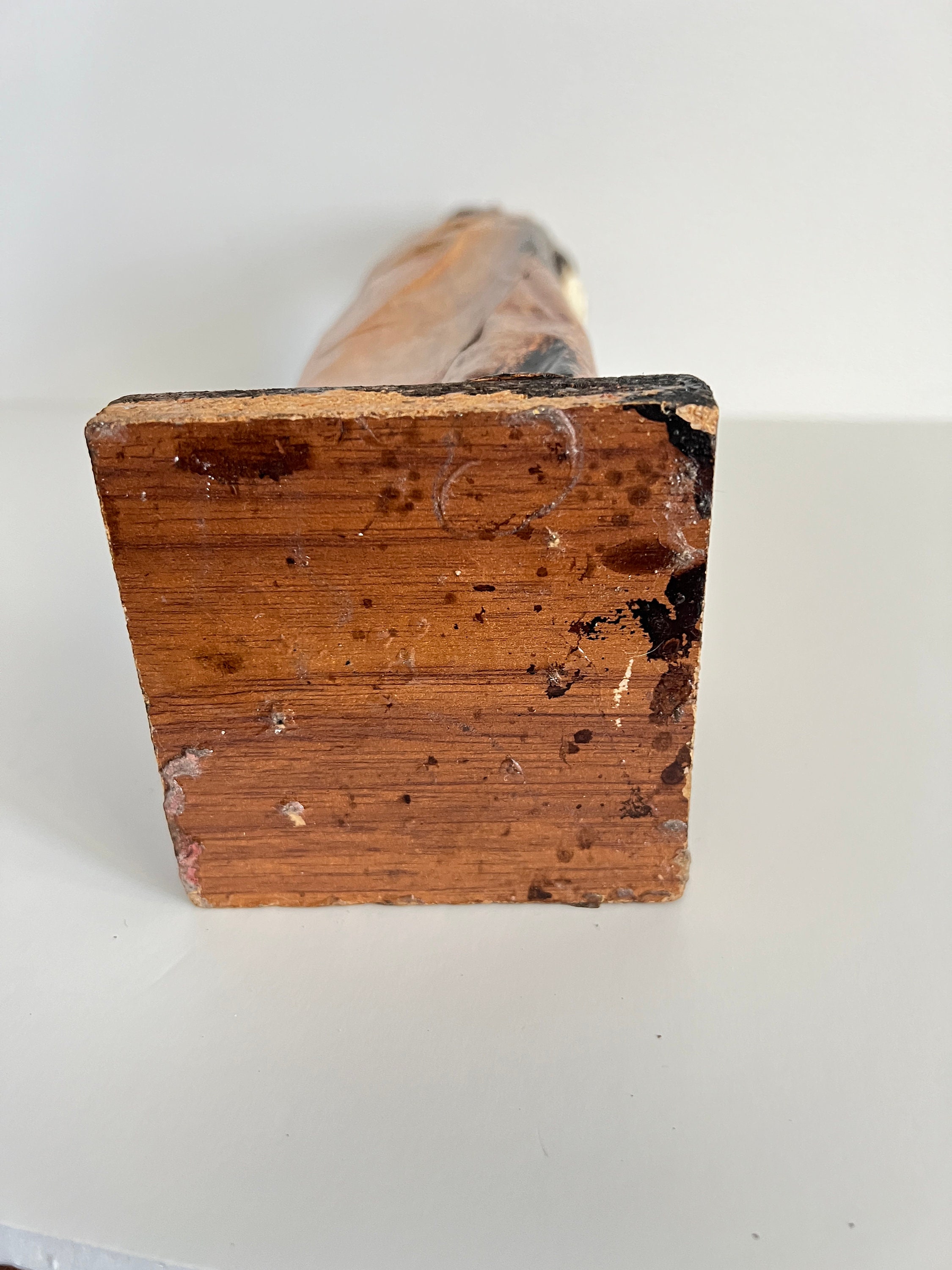 Vintage Mexican Folk Art Paper Mache Sculptures, Mexican Village People ...