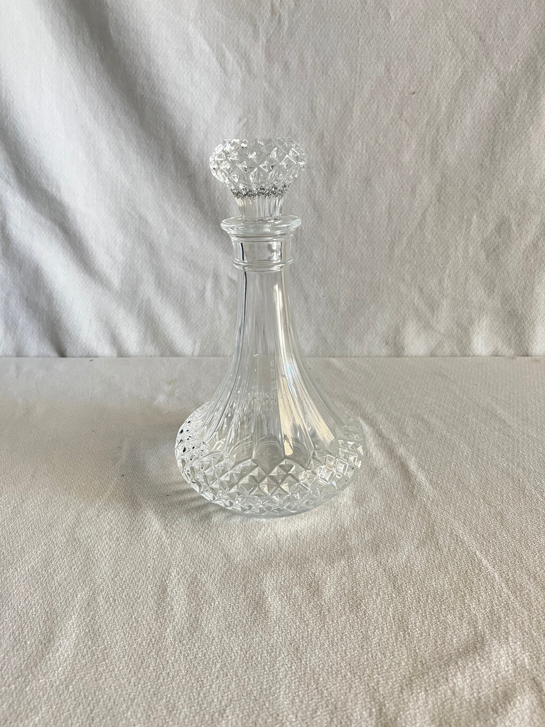 Vintage French Crystal Ships Decanter Captains Ship Crystal - Etsy