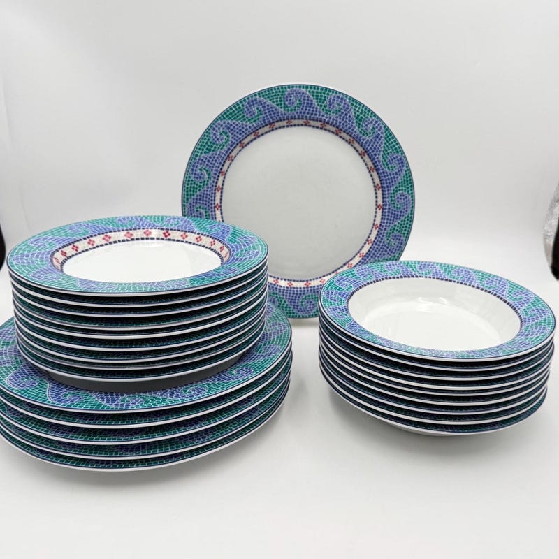 Dansk Dinnerware Green - Etsy