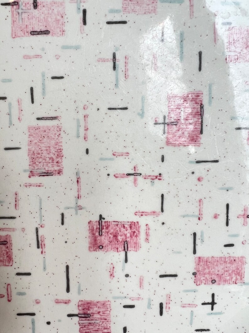 Vernonware Tickled Pink Dinner Plates, Vintage USA California Plates ...