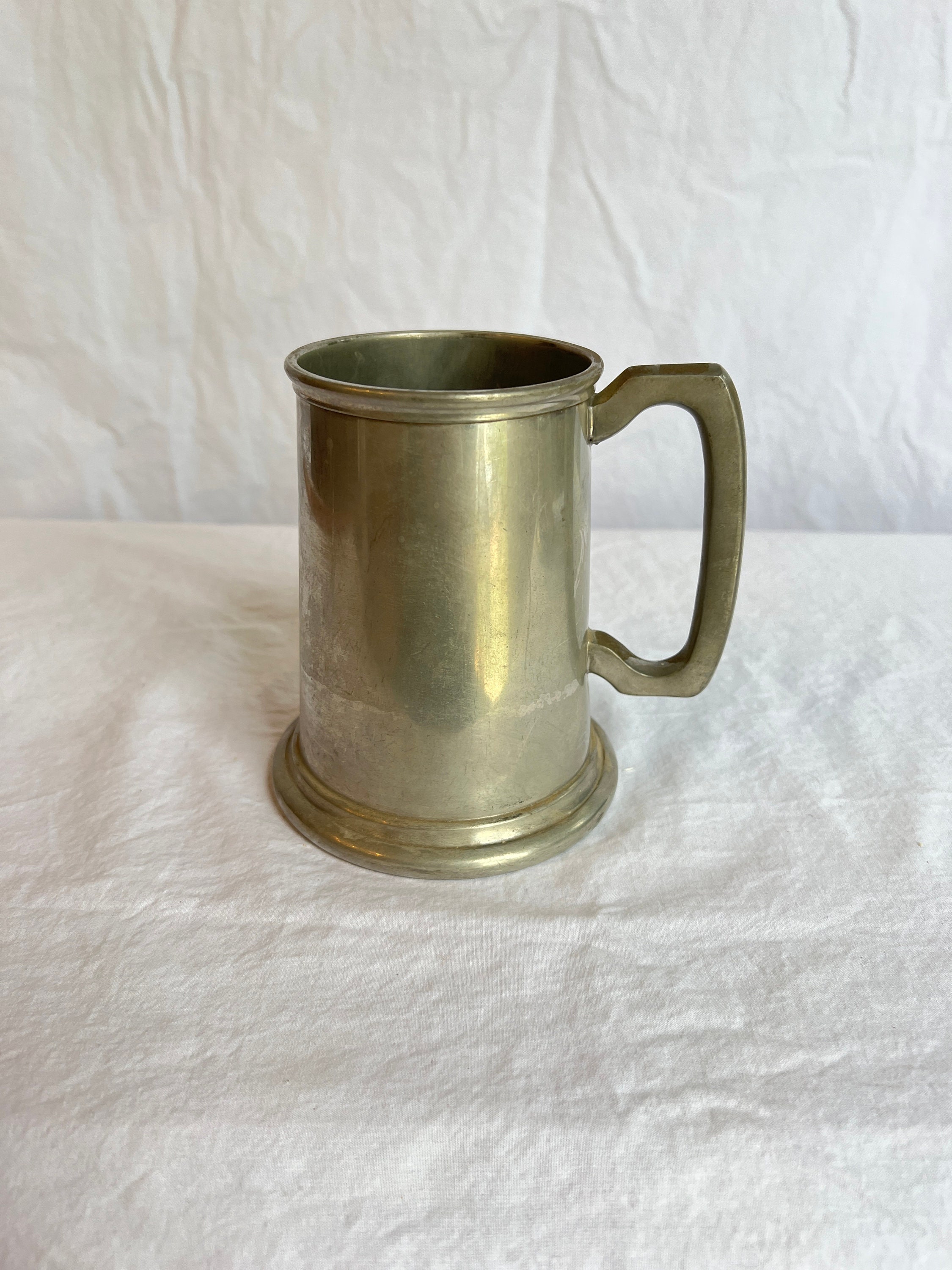 Vintage Sheffield England Pewter Glass Bottom Stein Sheffield - Etsy