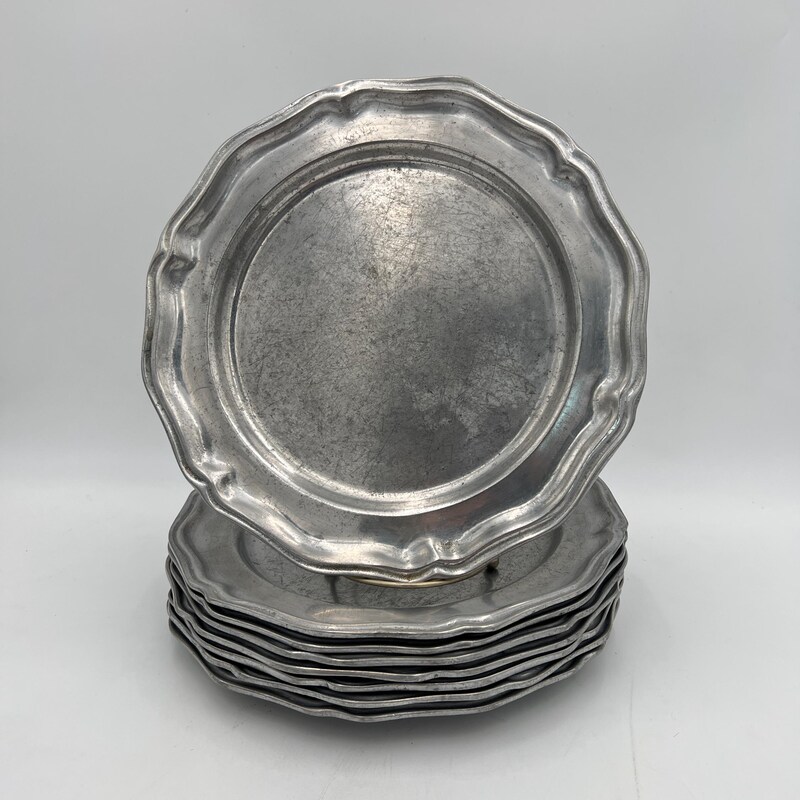 Pewter Plate - Etsy