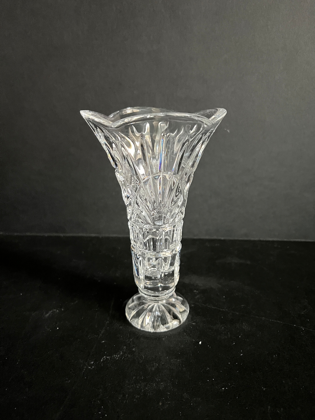 SHANNON BY GODINGER Crystal Freedom Vase, Shannon Crystal Freedom Bud ...