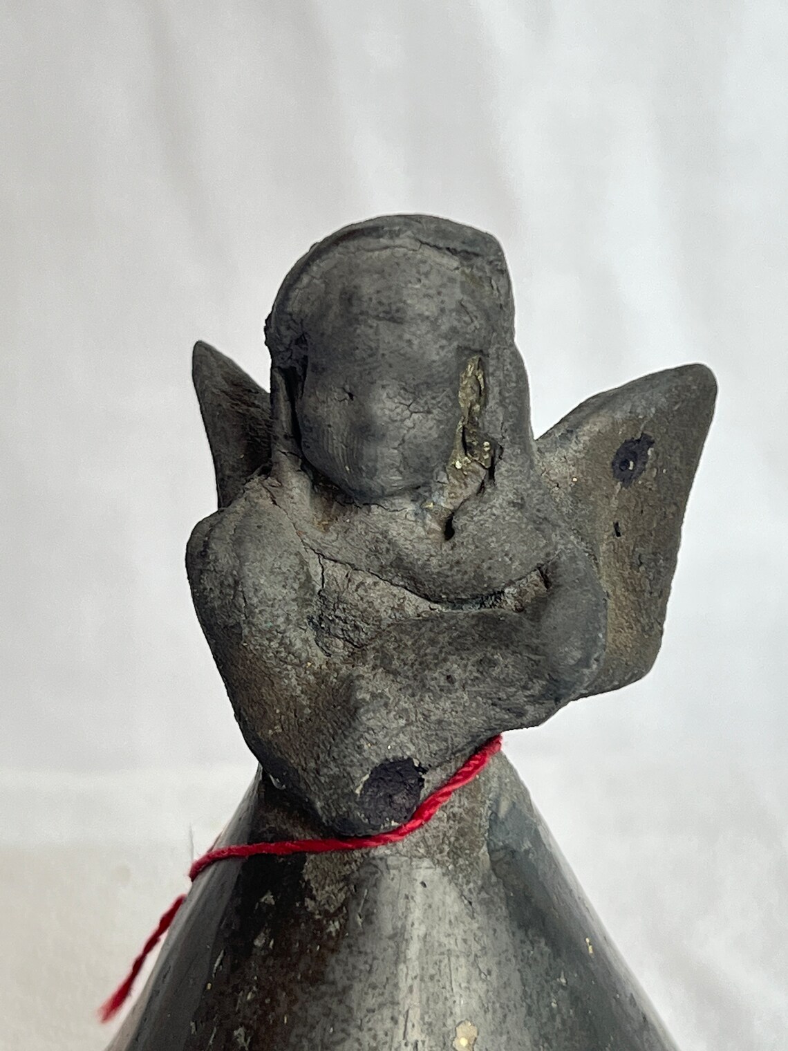 Barro Negro Clay Angel Bells, Mexican Folk Art Black Clay Angel Bells ...