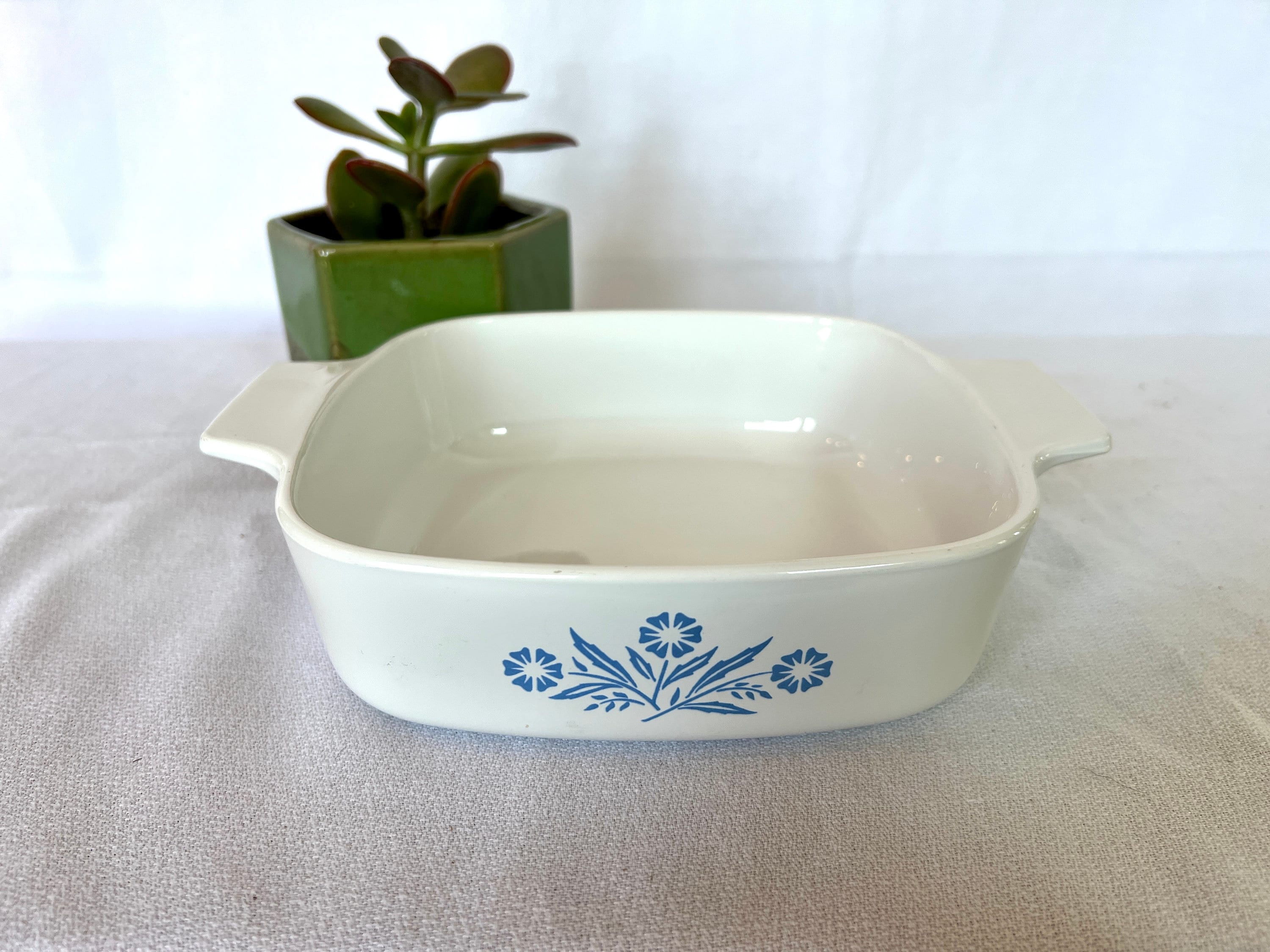 Vintage Corning Ware, Cornflower Blue Corning Ware, Vintage Casserole ...