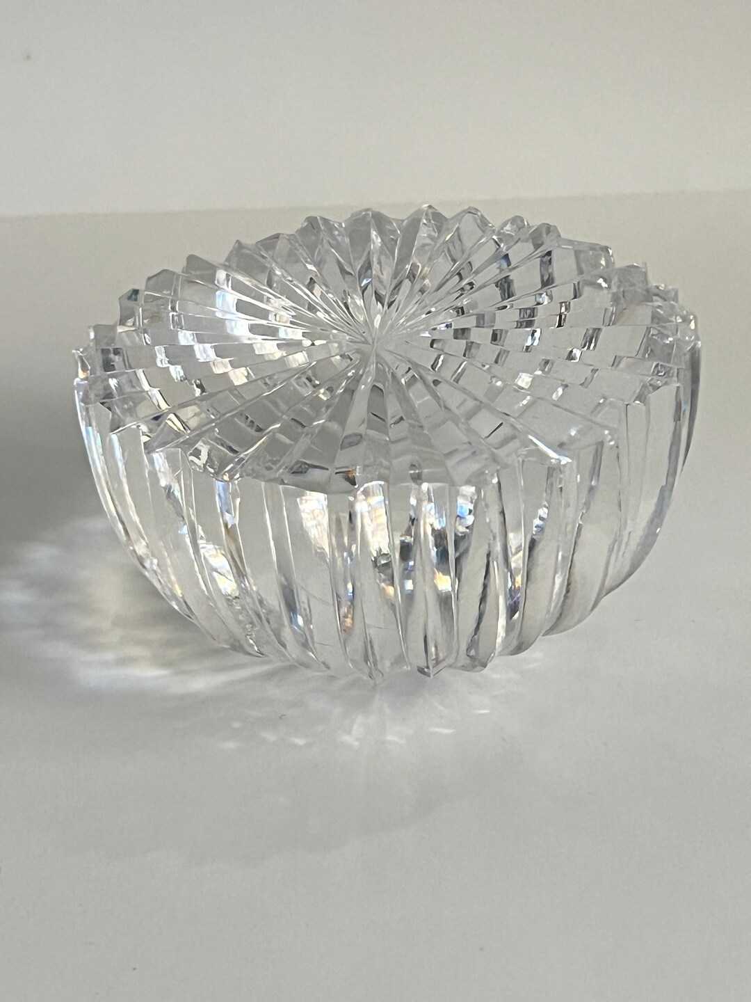 Vintage Waterford Crystal Hand Cut Paper Weight, Crystal Waterford ...