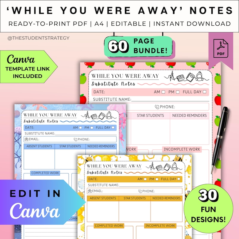 While You Were Out Printable - Etsy
