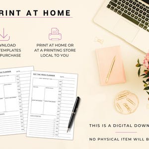 Eat the Frog | Daily Task Priority Planner | Hourly Time Blocking ...