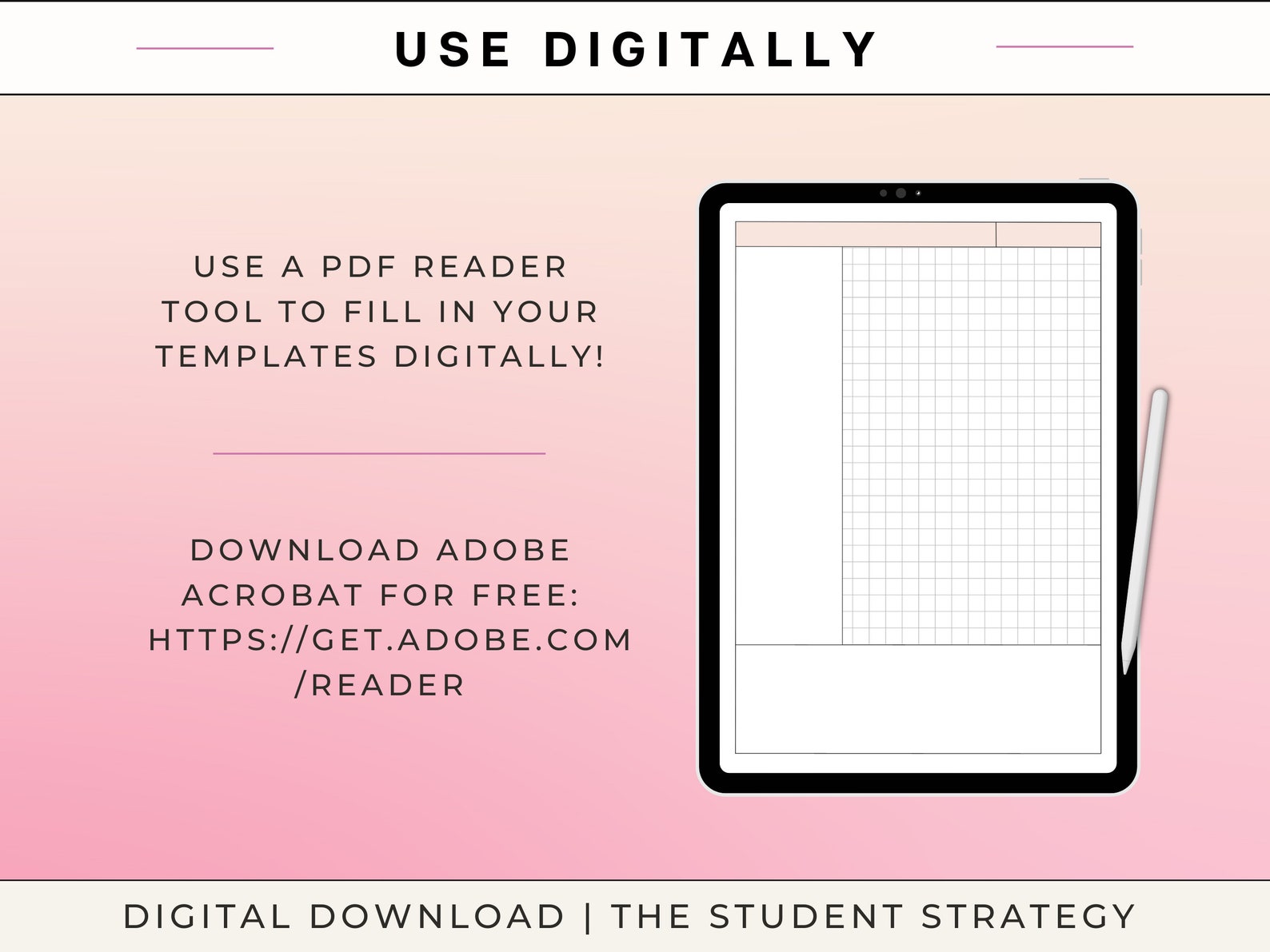 Cornell Method Student Note-taking Template Printable Note Paper Dot ...