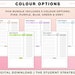 Simple Study Checklist for Students | Printable Revision Checklist ...