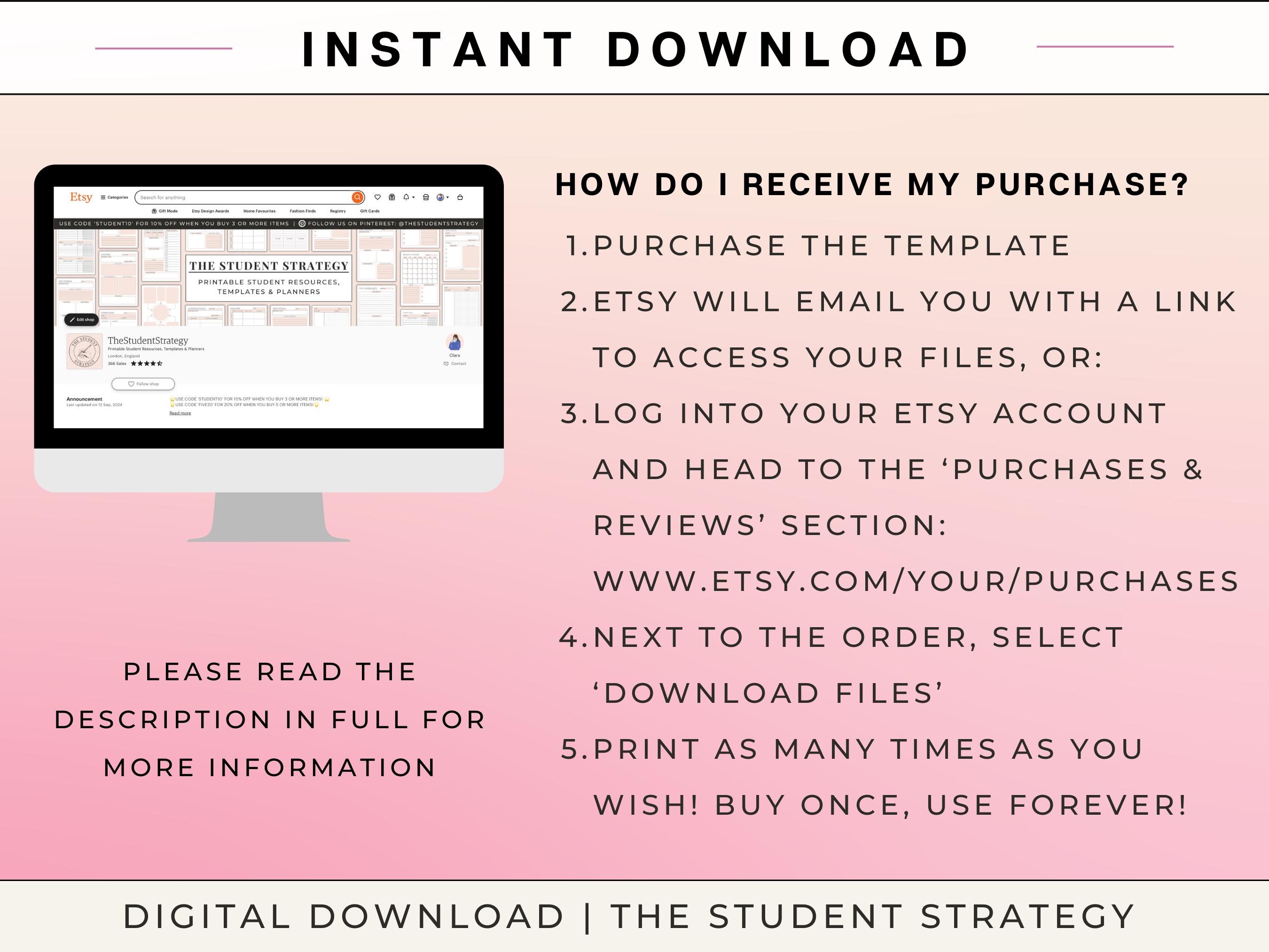 Simple Assessment Tracker Sheet | Printable Exam Schedule for Students ...
